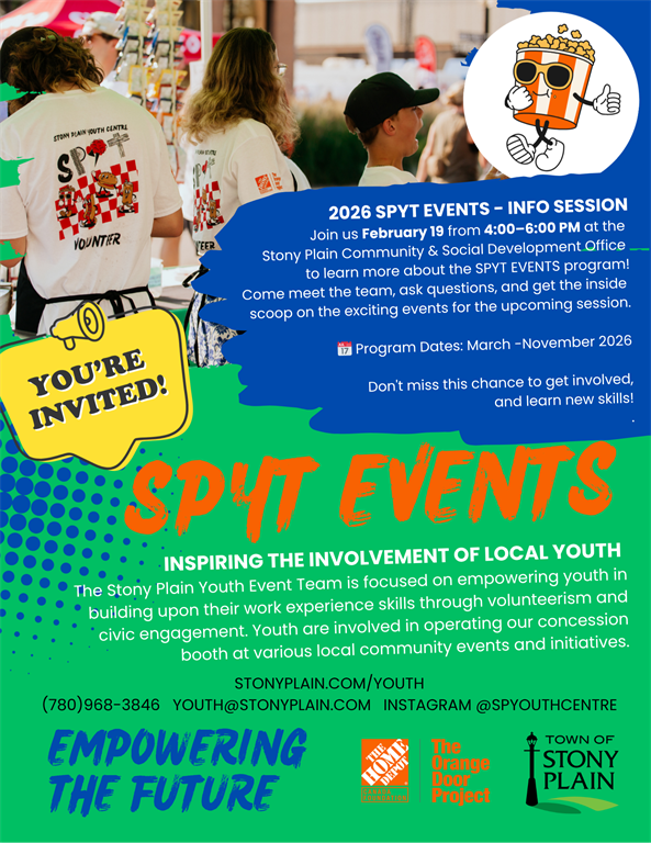 SPYT EVENTS - 2026 Info Session