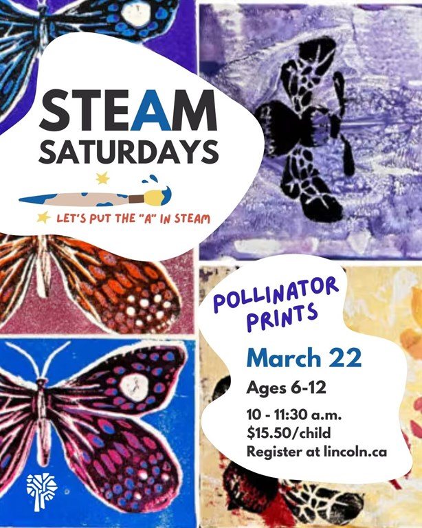 steAm: Pollinator Paradise Print Making