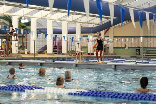 Water Fitness Booking Page