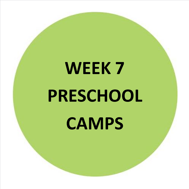 Preschool Camps Booking Page