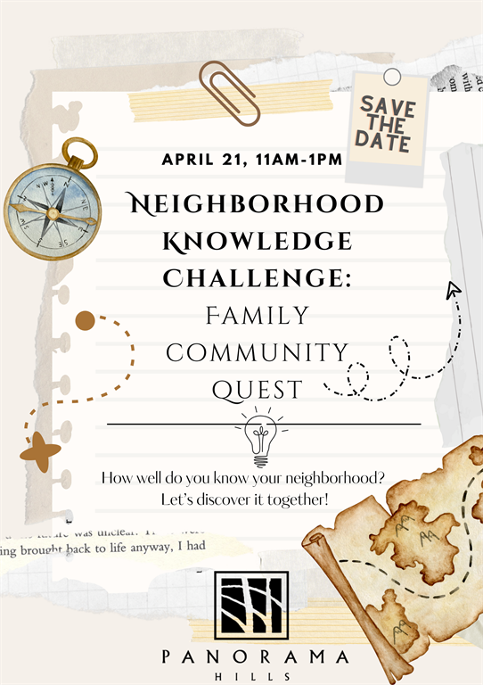 Neighborhood Knowledge Challenge: Family community quest (SPR24)